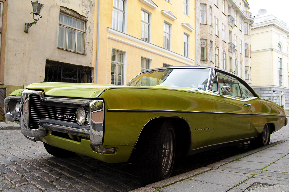 Green Pontiac